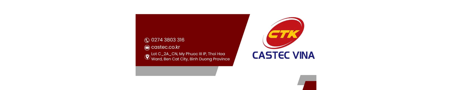 Công Ty TNHH Castec Vina (CASTEC VINA CO., LTD) tuyển dụng tháng 09/2024